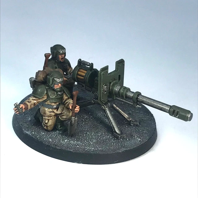 IMPERIAL GUARD CADIAN Auto Cannon Astra Militarum - Painted Warhammer ...