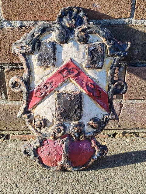 ANTIQUE LONDON STREET/LAMP Post Sign No. 1 Cast Iron/ironmongery Family ...