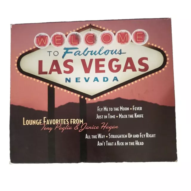 LAS VEGAS : Lot De 2 Cd Lounge Favorites Tony Pagluia & Janice Hagen ...