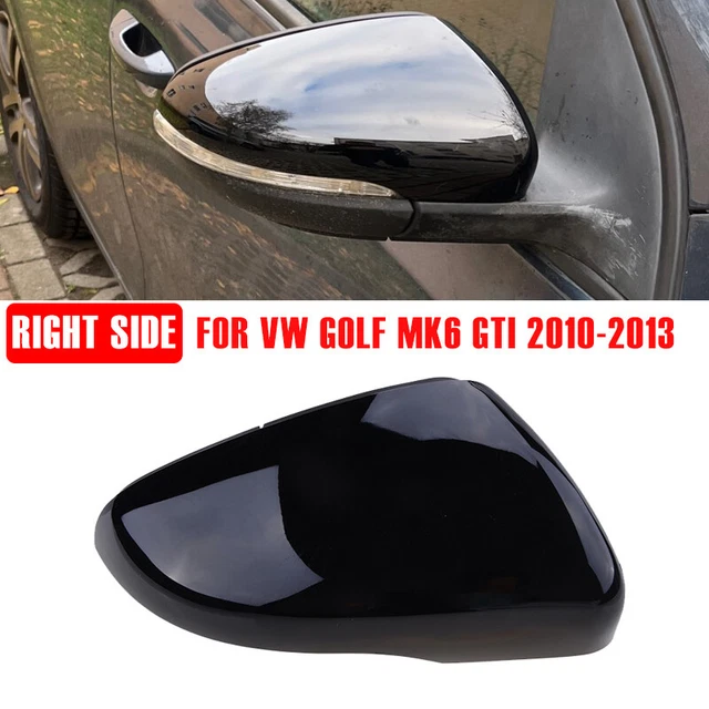 FOR VW GOLF Mk6 2009-2013 Door Wing Mirror Cover Cap Case Right Side ...