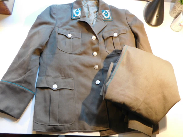 RARE GDR UNIFORM Border Aviator Pre 1986 Border Troops Rare Jacket ...