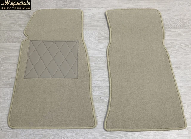 AUTOTEPPICH FUSSMATTEN FÜR Alfa Romeo Spider Fastback 1969-1983 Beige ...