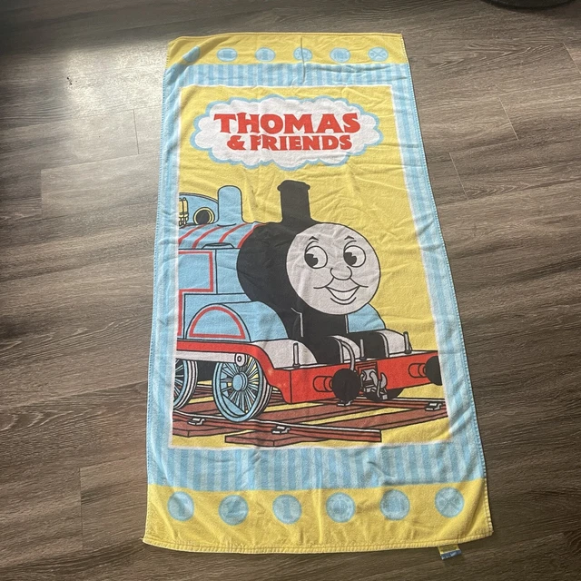 THOMAS TANK TRAIN Engine Official Early 2000's Friends Beach Towel £14. ...
