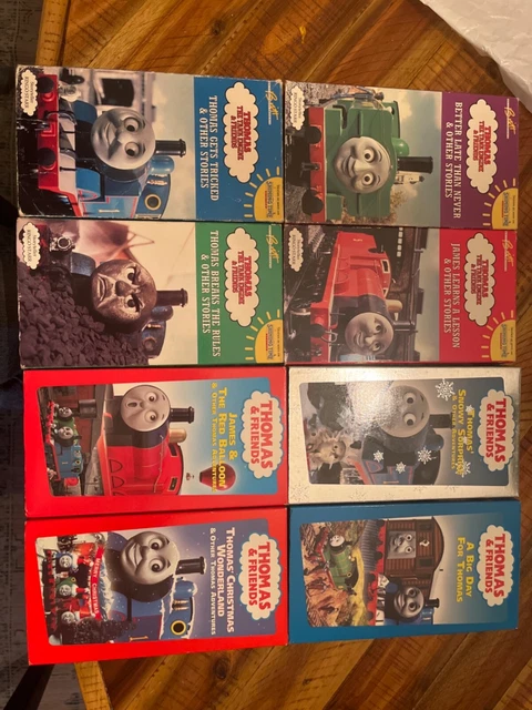 LOT DE 8 Thomas the Tank Engine VHS 4 Ringo Starr 2 Alec Baldwin EUR 71 ...