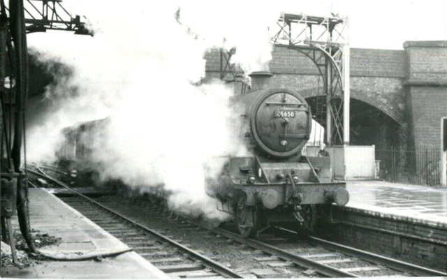 RAILWAY PHOTO BR Jubilee Class No 45650 BLAKE at Bedford 1962 £1.50 ...