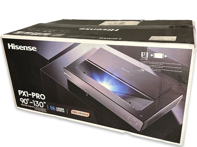 HISENSE TRICHROMA PX1-PRO 4K UHD Laser Projector - Black EUR 1.434,40 ...