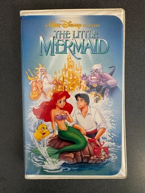 BANNED 1989 LITTLE Mermaid Black Diamond VHS with Explicit cover art ...