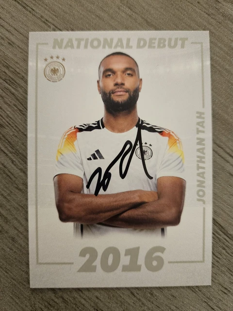 JONATHAN TAH PANINI DFB Teamset Euro 2024 Germania Autografo Firmato EM ...