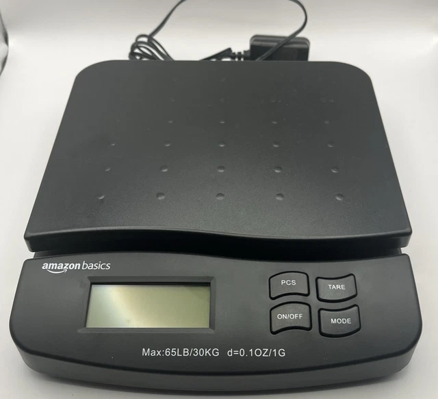 AMAZON BASICS POSTAL Scale 65 Lb Max Tested Works £22.73 - PicClick UK
