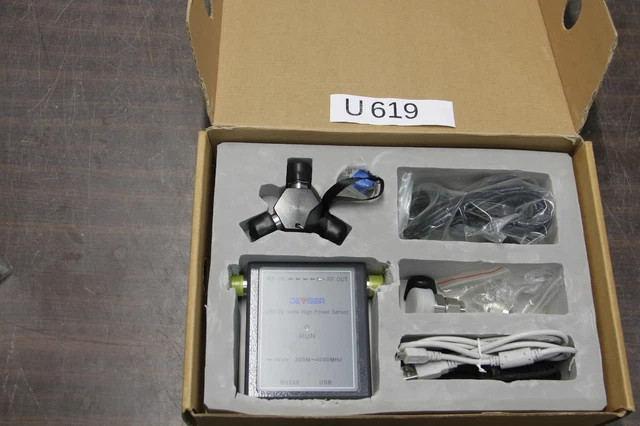 DEVISER E70020 IN LINE HIGH POWER SENSOR KIT 300MHz to 4GHz + Cal. 6GHz ...