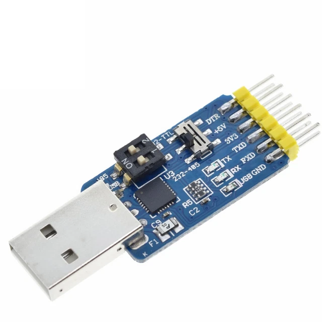 CP2102 USB TO UART TTL RS232 USB to RS485 Mutual Convert 6 in 1 Convert ...