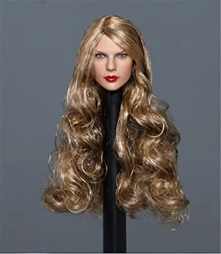 HIPLAY 1/6 SCALE Female Figure Head Sculpt Charming Girl Doll Head For ...