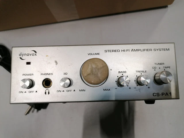 DYNAVOX CS-PA1 STEREO Hi-Fi Amplifier - Used, Scratched, No Extras EUR ...