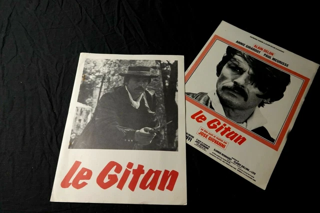 ALAIN DELON LE GITAN José Giovanni paul meurisse dossier presse cinema 1975 EUR 75,00 - PicClick FR