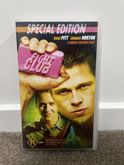 FIGHT CLUB SPECIAL Edition VHS $18.50 - PicClick AU