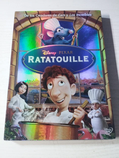 RATATOUILLE DISNEY PIXAR - DVD + Extras Spanish English Catalan Region ...