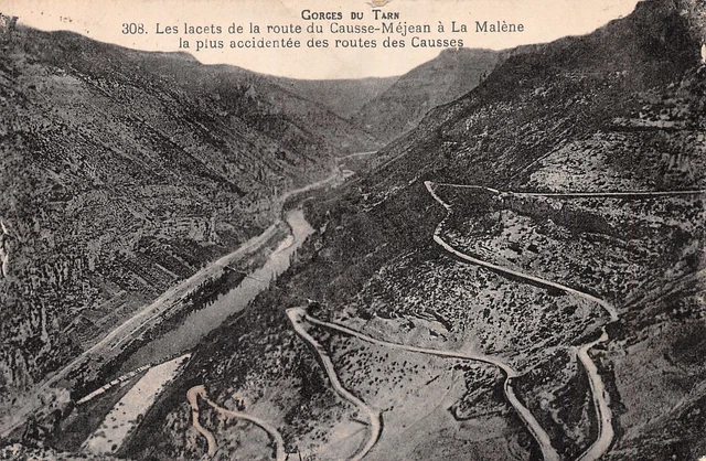 48-LES LACETS DE La Route Du Causse Mejean-N C-3655-E/0259 EUR 4,90 - PicClick FR