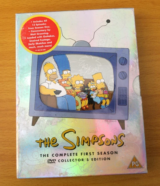 THE SIMPSONS - The Complete First Season DVD - Collector's Edition £5. ...