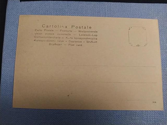 MODENA VIA EMILIA Antica Cartolina Animata Inizi '900 Ed. Malucchi ...