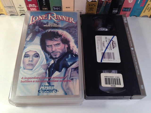 LONE RUNNER 1986 Action Adventure VHS Miles O'Keefe Savina Gersak £6.53 ...