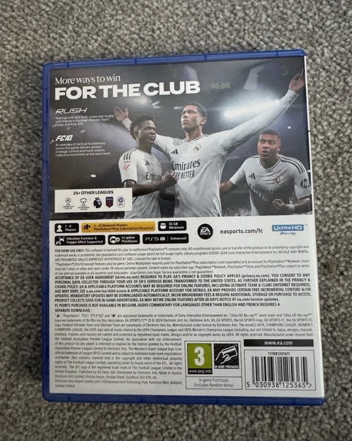 🎮 EA SPORTS FC25 Sony PlayStation 5 - PS5 FIFA 25 - EXCELLENT CONDITION ...