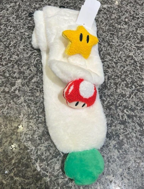 USJ EXCLUSIVE STAR Mushroom Kids Muffler Super Nintendo World Mario £49 ...