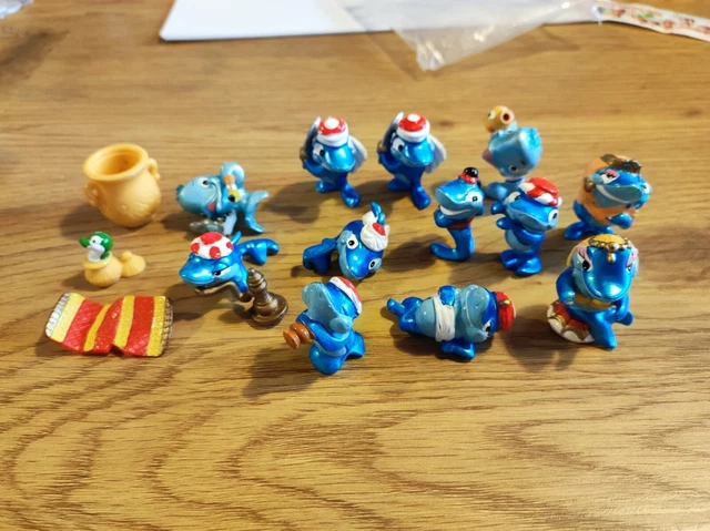 LOTTO SORPRESE KINDER Anni 90 - Squalibabà 12x Sorprese EUR 6,00 ...