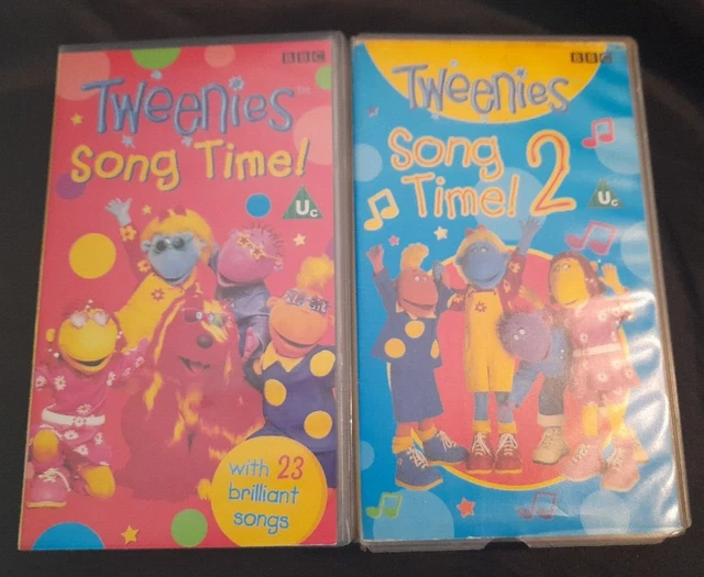 TWEENIES SONG TIME 1 &2 VHS bundle £9.99 - PicClick UK