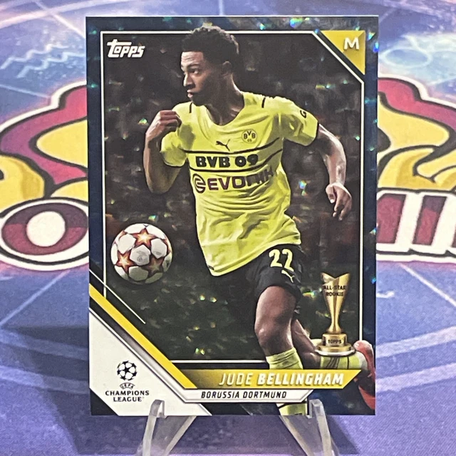 TOPPS UCL FLAGSHIP 2021-22 Jude Bellingham All Star Rookie /99 Icy Blue RC BVB £0.99 - PicClick UK