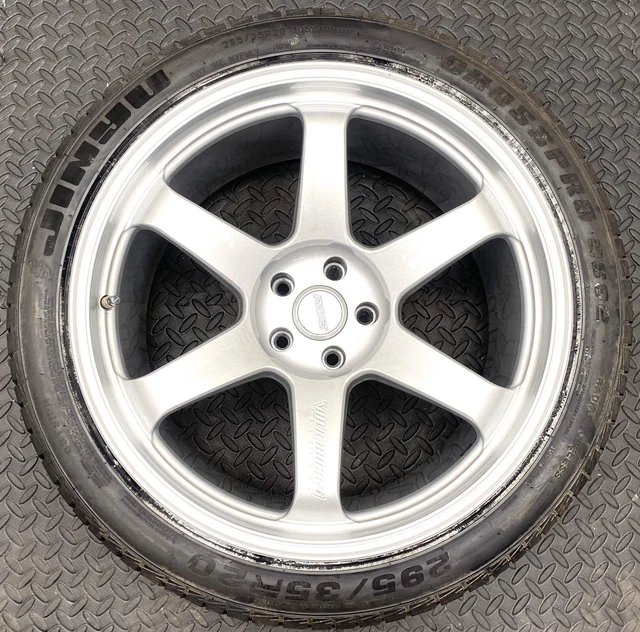NISSAN GTR RAYS Volk Racing Alloy wheel & tyre 20'' GT-R R35 2009 295 ...