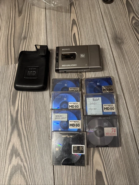 TOP!! SONY MZ-E20 portable Walkman Minidisc Minidisk Player mit Zubehör+MD´s EUR 40,50 - PicClick DE