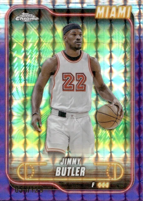 JIMMY BUTLER - 2024-25 Topps Chrome Basketball - Numbered /129 EUR 4,99 ...