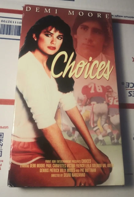 CHOICES - VHS Tape - Demi Moore - Front Row Video. £11.00 - PicClick UK