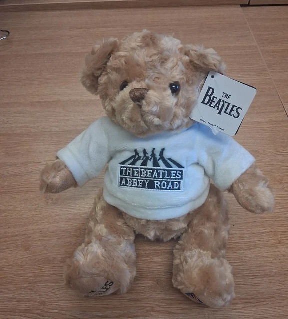 BNWT KEEL TOYS - THE BEATLES Abbey Road Plush Toy Bear with Shirt - CG ...