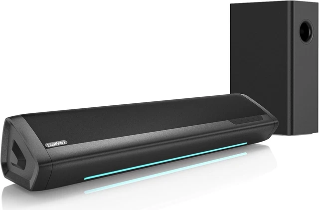 WALL-MOUNTABLE SOUND BAR with Subwoofer - Ultimate Audio Experience for ...