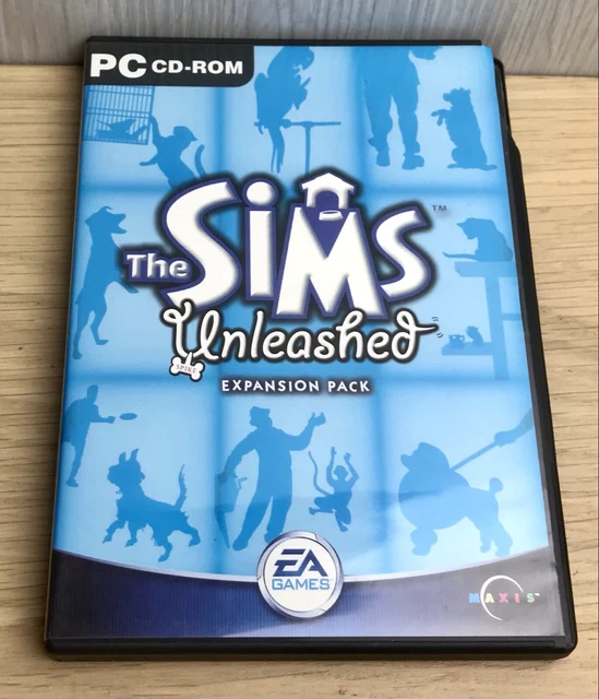 MAXIS CLASSIC THE Sims Unleashed PC Game CD-ROM Pets Expansion Pack £1. ...
