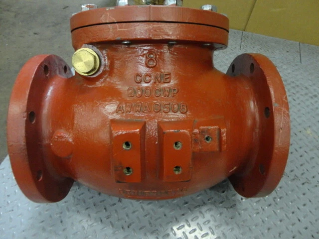 MUELLER SWING CHECK Water Valve 8" CCNE Model 8001 200 CWP AWWA C508 Series £670.13 - PicClick UK