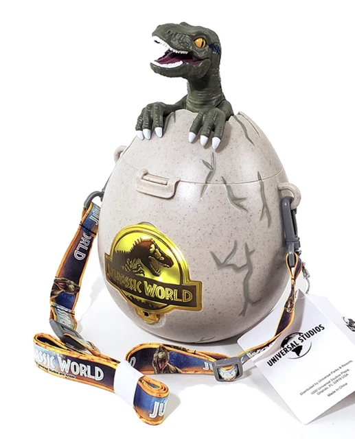 JURASSIC WORLD PARK Raptor Baby Egg Popcorn Bucket Universal Studios ...
