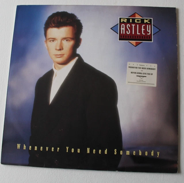RICK ASTLEY - Whenever You Need Somebody LP (VG/VG) . EUR 4,99 ...