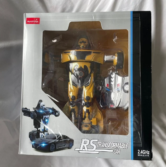 RASTAR RS TRANSFORMABLE CAR - 2.4GHz 1/14 SCALE ONE-KEY TRANSFORMATION ...