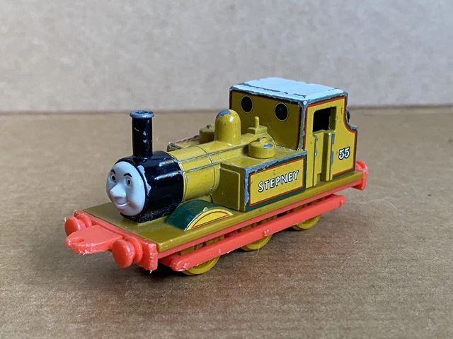 ERTL THOMAS AND Friends, Stepney, Train 55, Yellow, 1997, Rare, Vintage ...