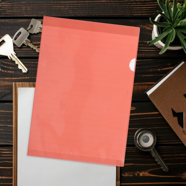 36 PCS CLEAR Binder Pockets Office Folders Plastic File Organizer $31. ...