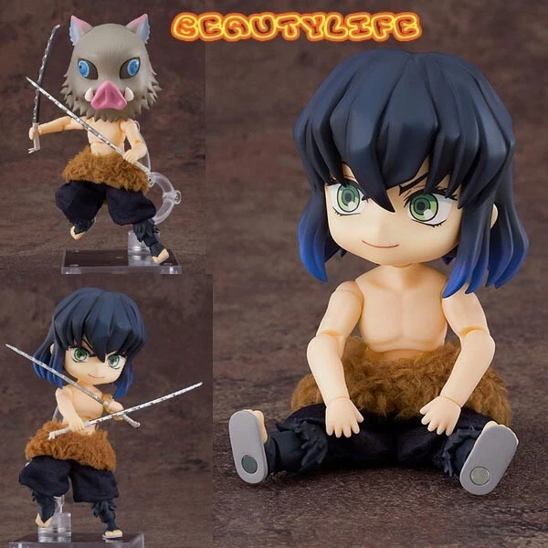 ATU317 JAPANESE KIMETSU no Yaiba Demon Slayer Inosuke Hashibira Figure ...