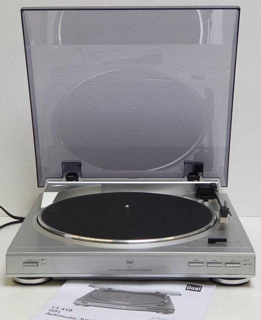 DUAL CS 410 90er Automatic Plattenspieler High End HIFI Baustein Anlage ...