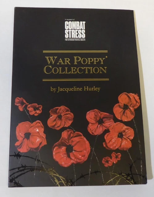 2020 COMBAT STRESS War Poppy Collection Of 4 Pictorial Gold Plated ...