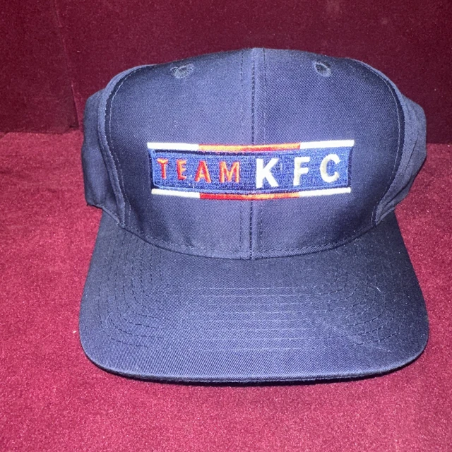 VINTAGE TEAM KFC Uniform Strapback Crest Hat Kentucky Fried Chicken £17 ...