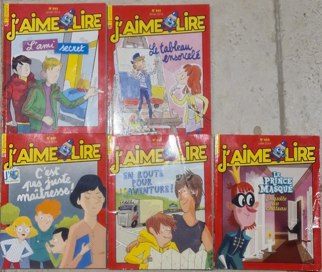 MAGAZINES J’AIME LIRE x5 for 7+yrs French, Français, 444-449 £7.99 ...