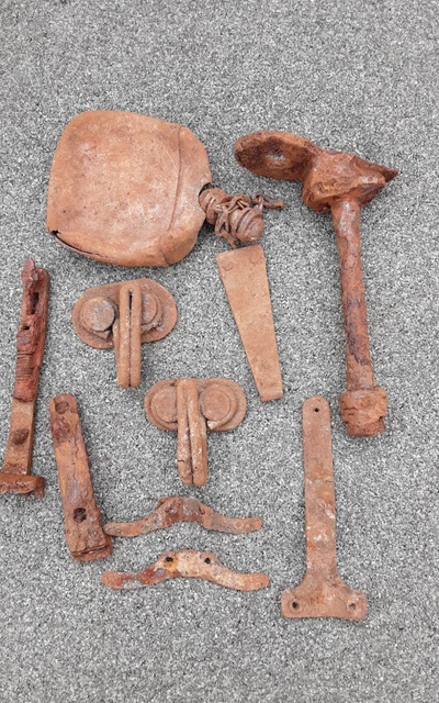 WW1 / WW2 Relic British Ground Dug Parts - Relic Condition £4.00 ...