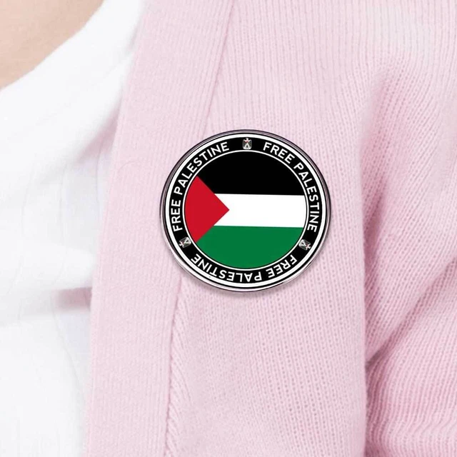 PALESTINE PALESTINIAN FLAG Pin Badge Lapel Free Palestine National ...