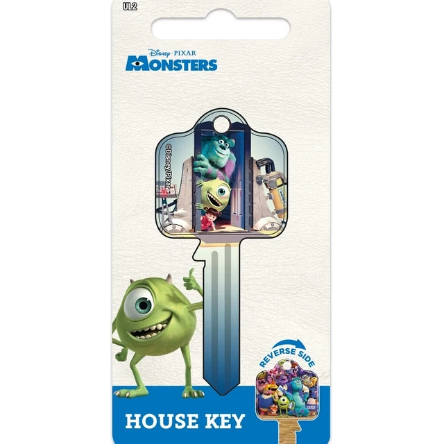 DISNEY-PIXAR MONSTERS INC KEY00156 6-Pin UL2 Universal Section Cylinder ...